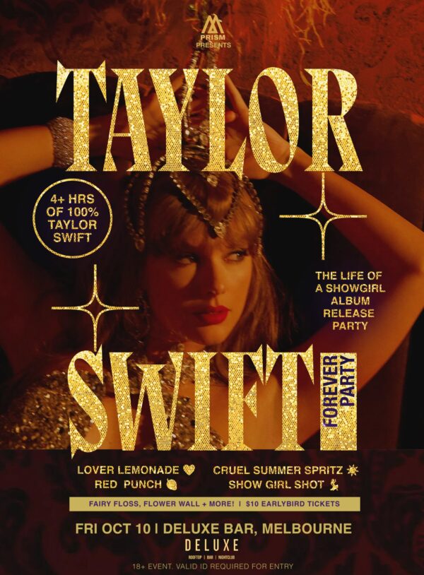 TAYLOR SWIFT FOREVER ☆ THE LIFE OF A SHOWGIRL ALBUM RELEASE PARTY ...